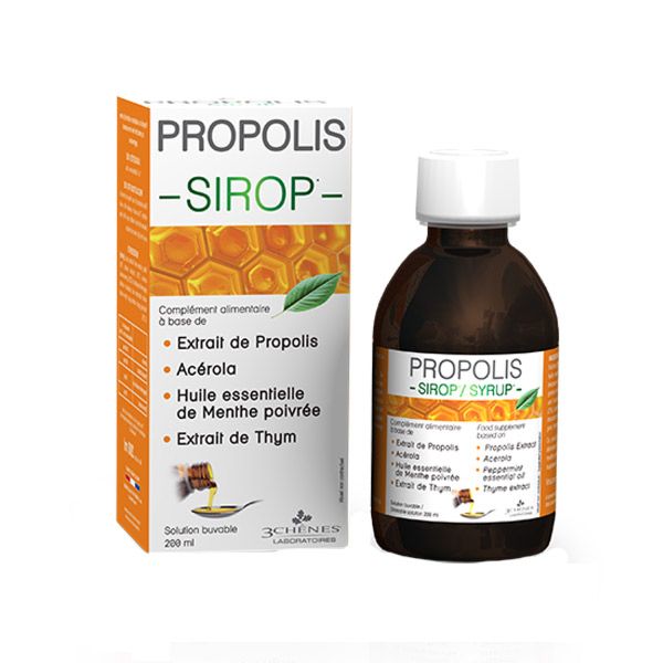 Propolis Syrup 200ml - 3 Chenês | CrisDietética-Suplementos Online