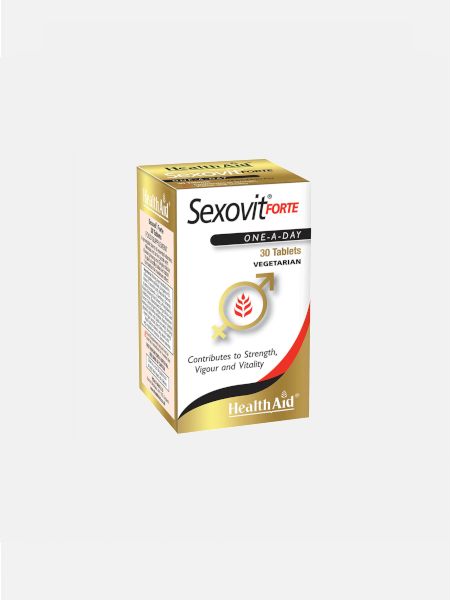 SexoVit Forte 30 Comprimidos - Health Aid | CrisDietética-Suplementos ...