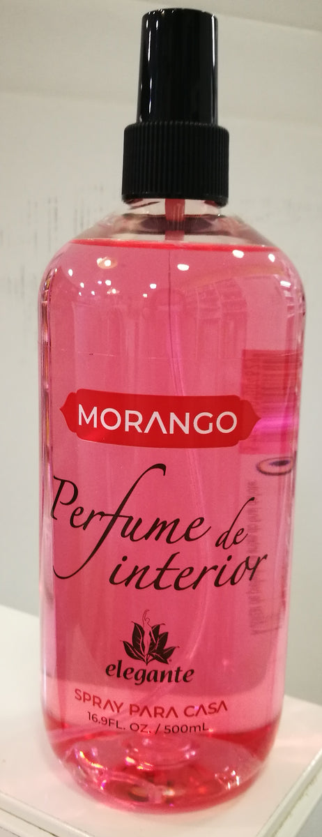 PERFUME DE INTERIOR MORANGO SPRAY 500 ML - ELEGANTE | CrisDietética ...