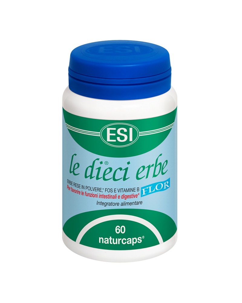Le Dieci Erbe Flower 60 Capsules - ESI | CrisDietética-Suplementos Online