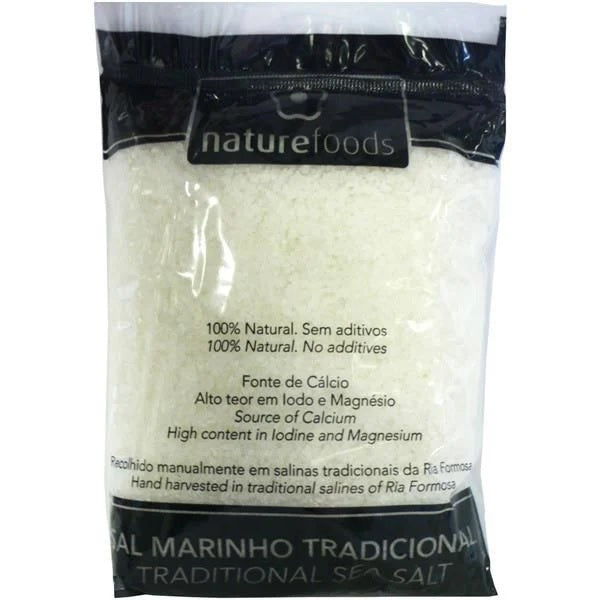Sal Marinho Tradicional Traçado 1kg - Naturefoods | CrisDietética ...